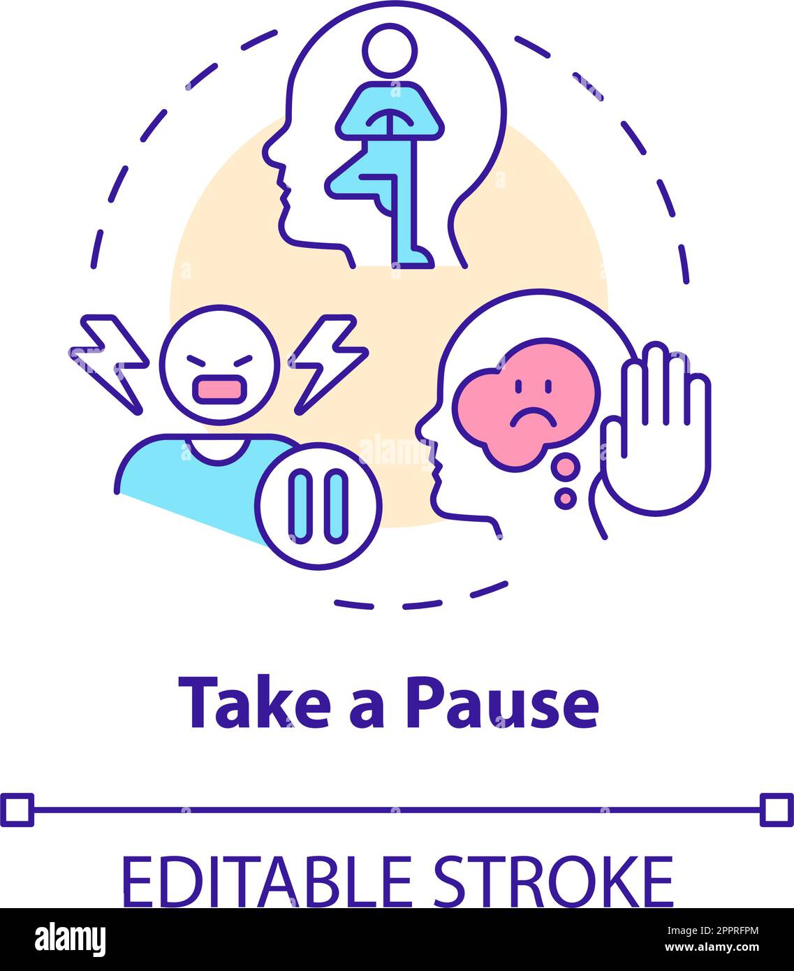 Mood regulation Stock Vector Images - Alamy