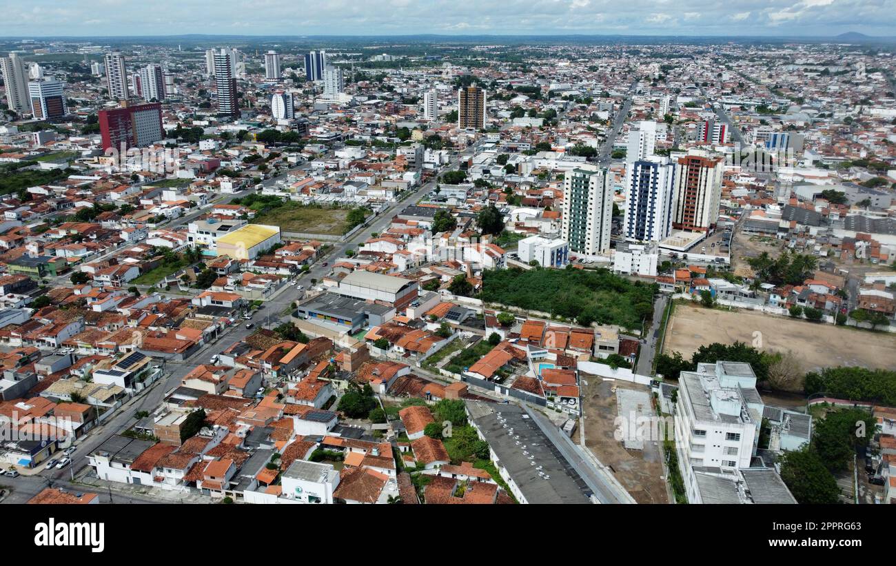 feira de santana, bahia, brazil - april 23, 2023: Aerial view of the ...