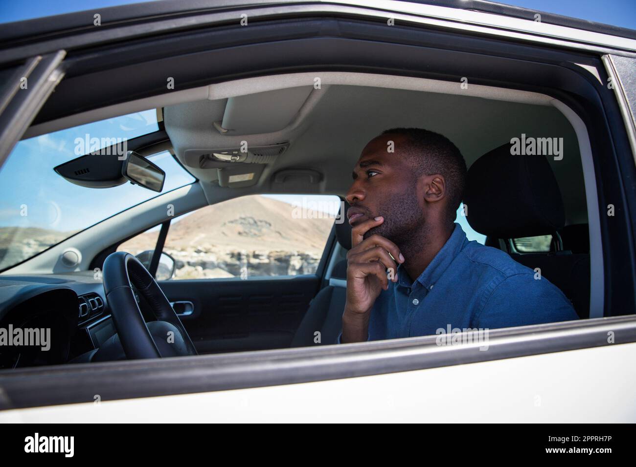 African american driver in hi-res stock photography and images - Alamy