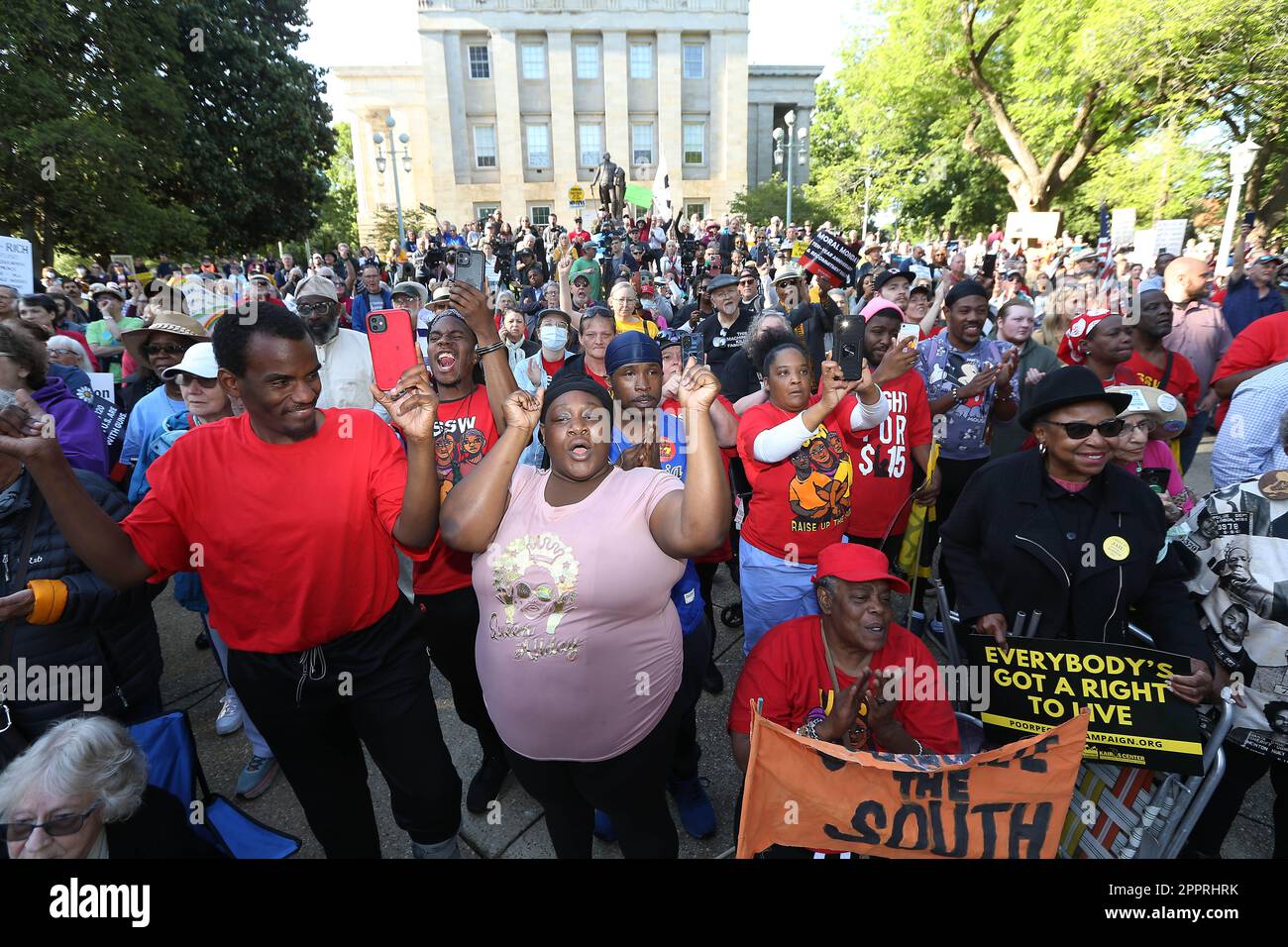 Raleigh, North Carolina, USA. 24th Apr, 2023. Hundreds came out to the ...