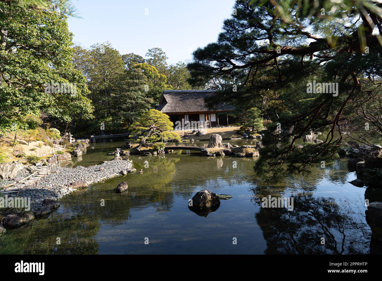 Bridge of Heaven (Ama no Hashidate) stone arrangement by the boating ...