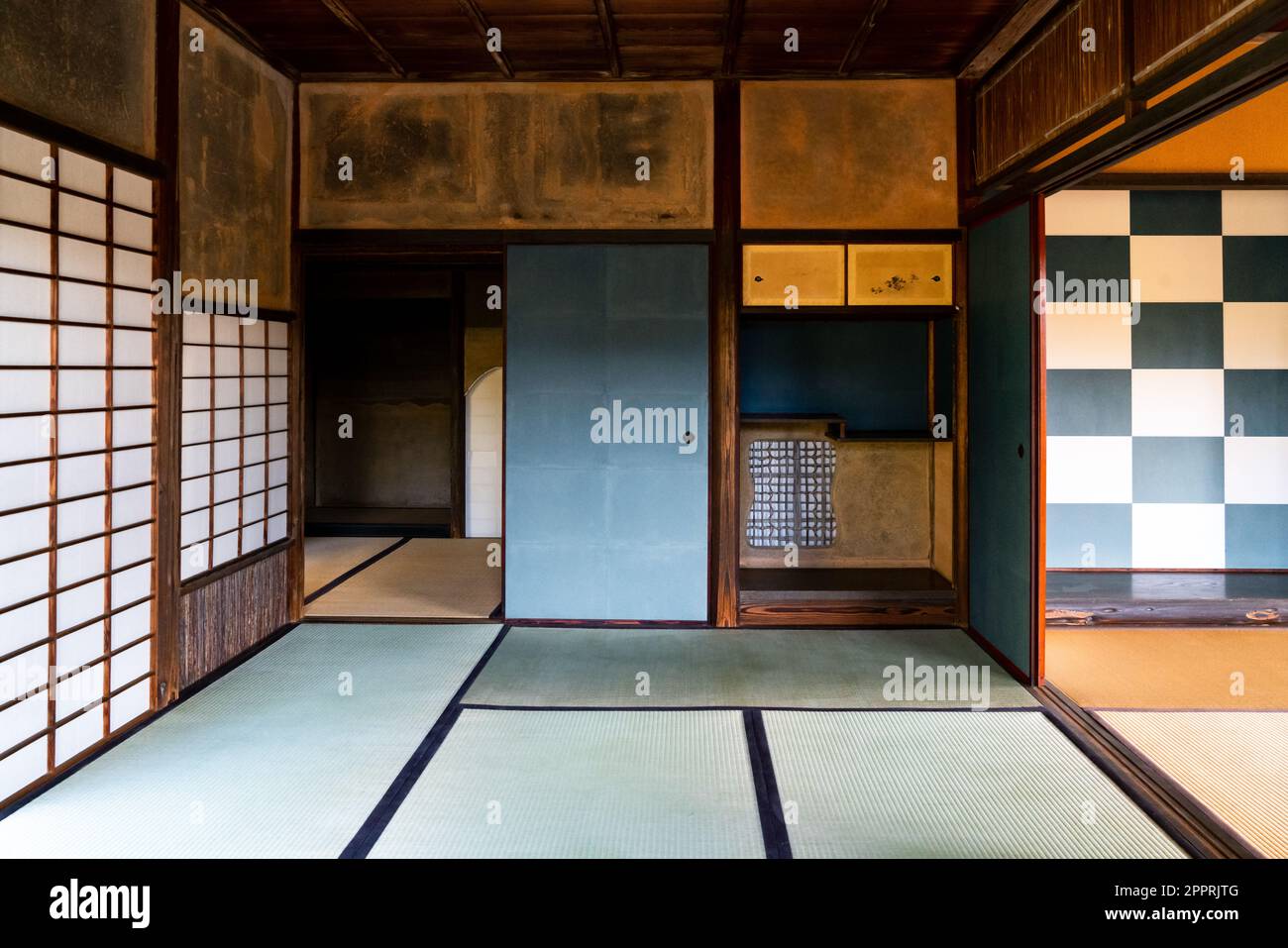 Katsura Imperial Villa built as a princely estate in the 17th century ...