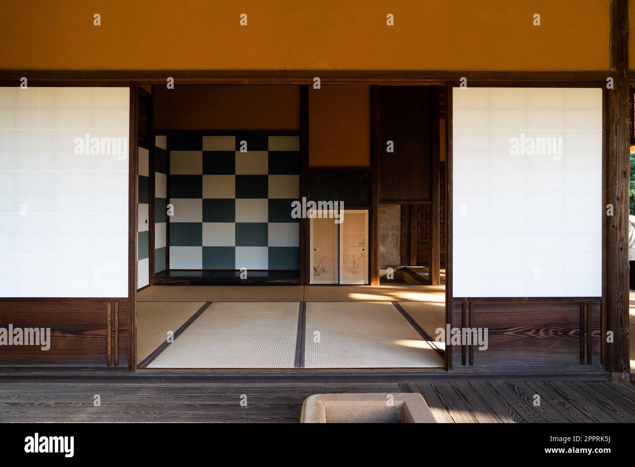 Katsura Imperial Villa built as a princely estate in the 17th century ...