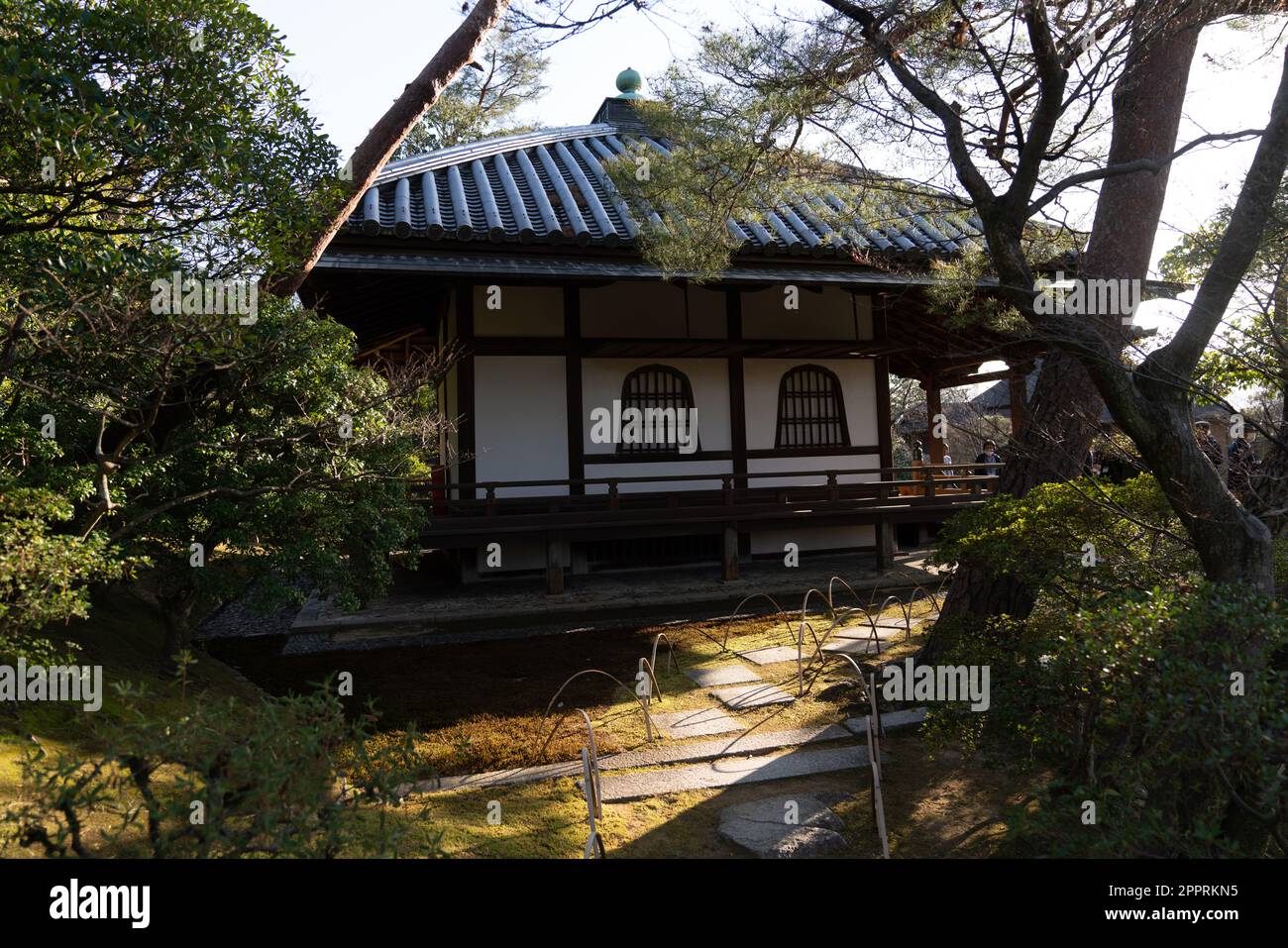 Katsura Imperial Villa built as a princely estate in the 17th century ...