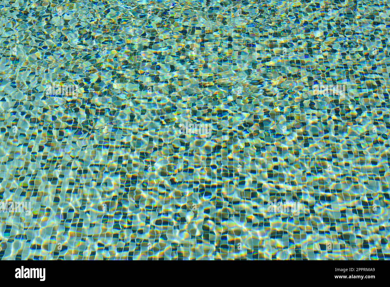 View of cool clear water in swimming pool Stock Photo - Alamy