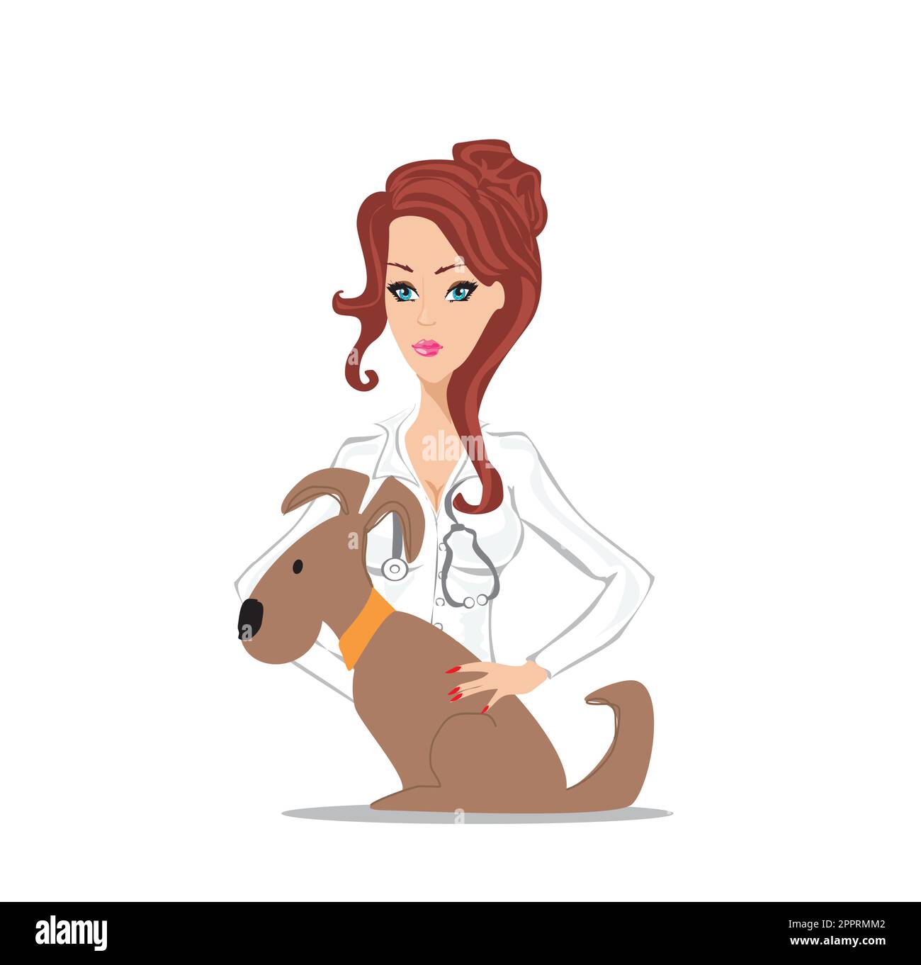 veterinary animal doctor Stock Vector Image & Art - Alamy