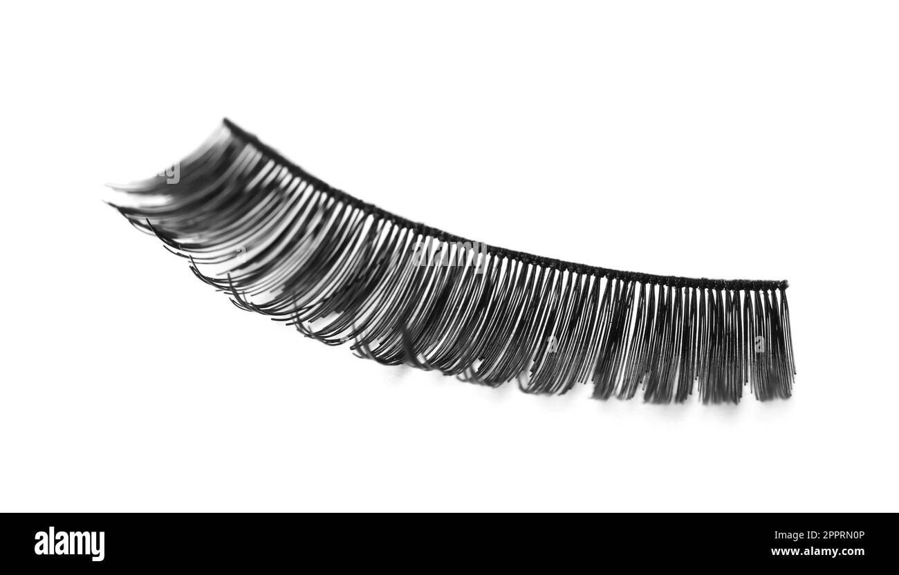 White fake eyelashes Cut Out Stock Images & Pictures - Alamy