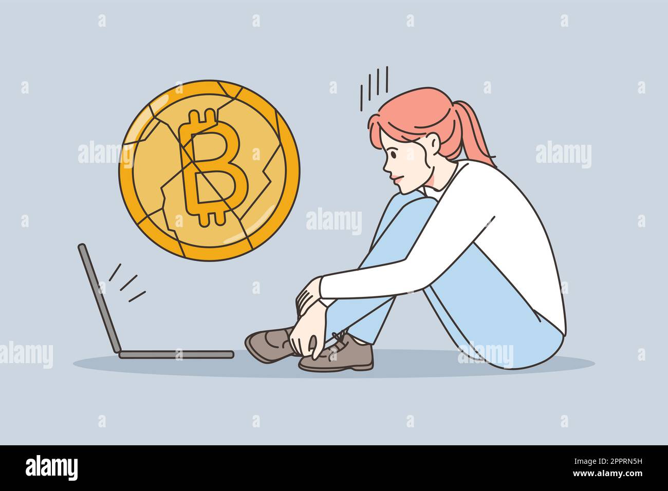 Frustrated lost Stock Vector Images - Alamy