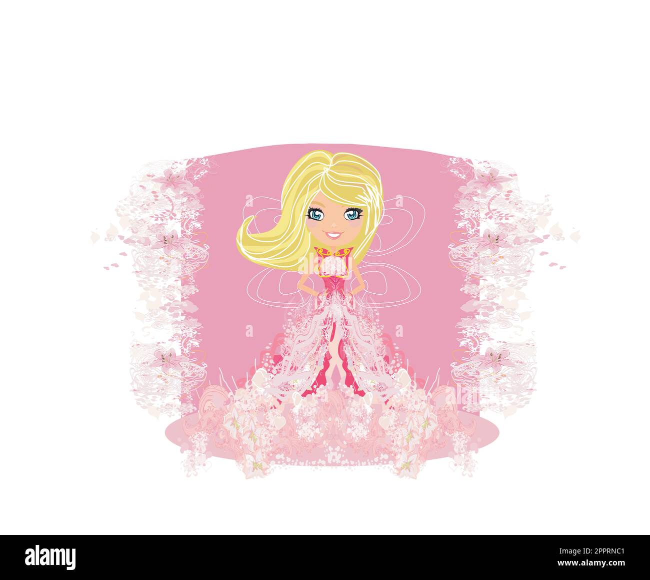 Little bride illustration hi-res stock photography and images - Alamy