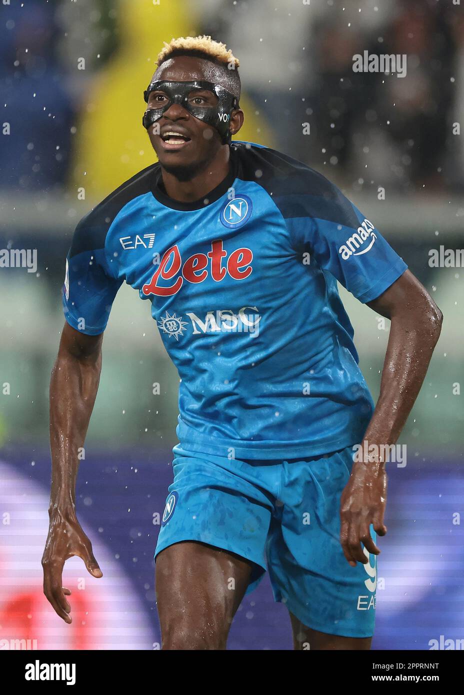 Turin, Italy, 23rd April 2023. Victor Osimhen of SSC Napoli during the ...