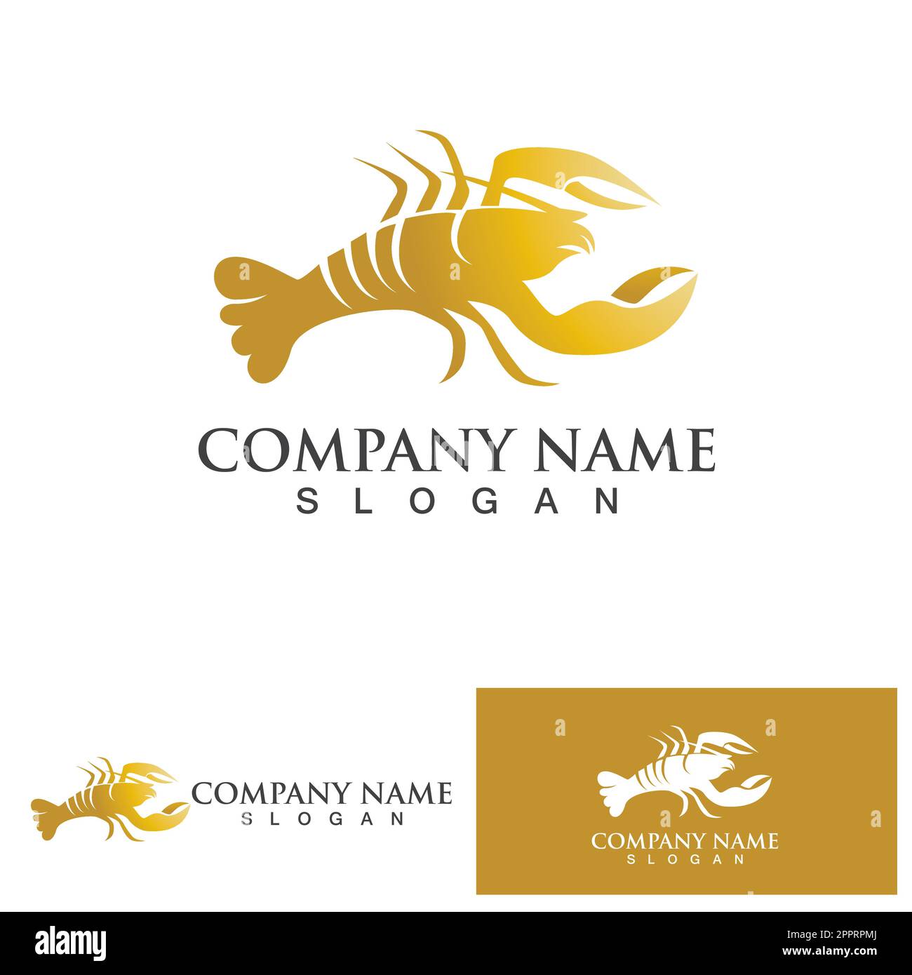 Abstract prawn silhouette Stock Vector Images - Alamy