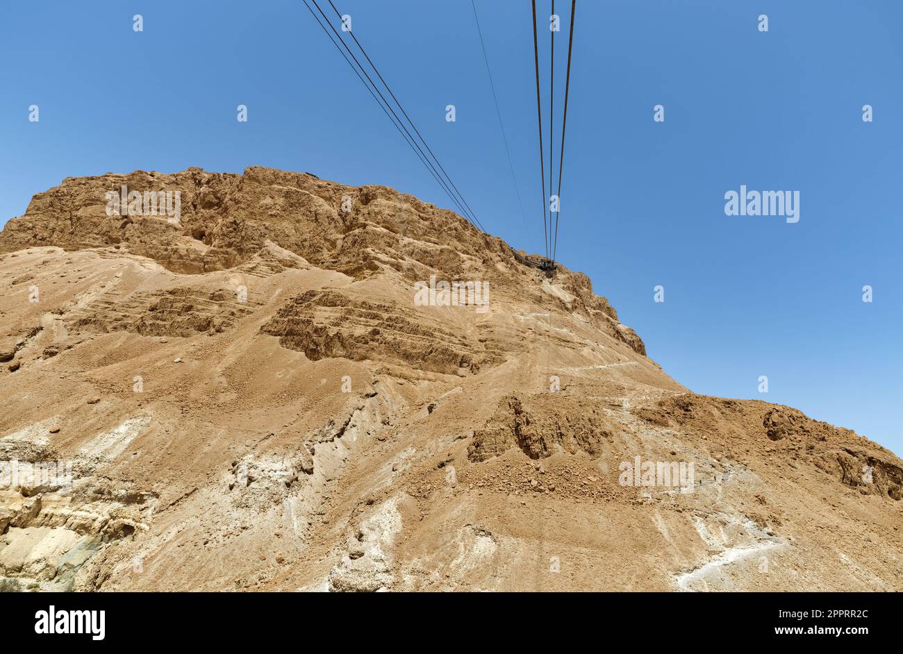 Masada National Park cable car in Israel Stock Photo - Alamy