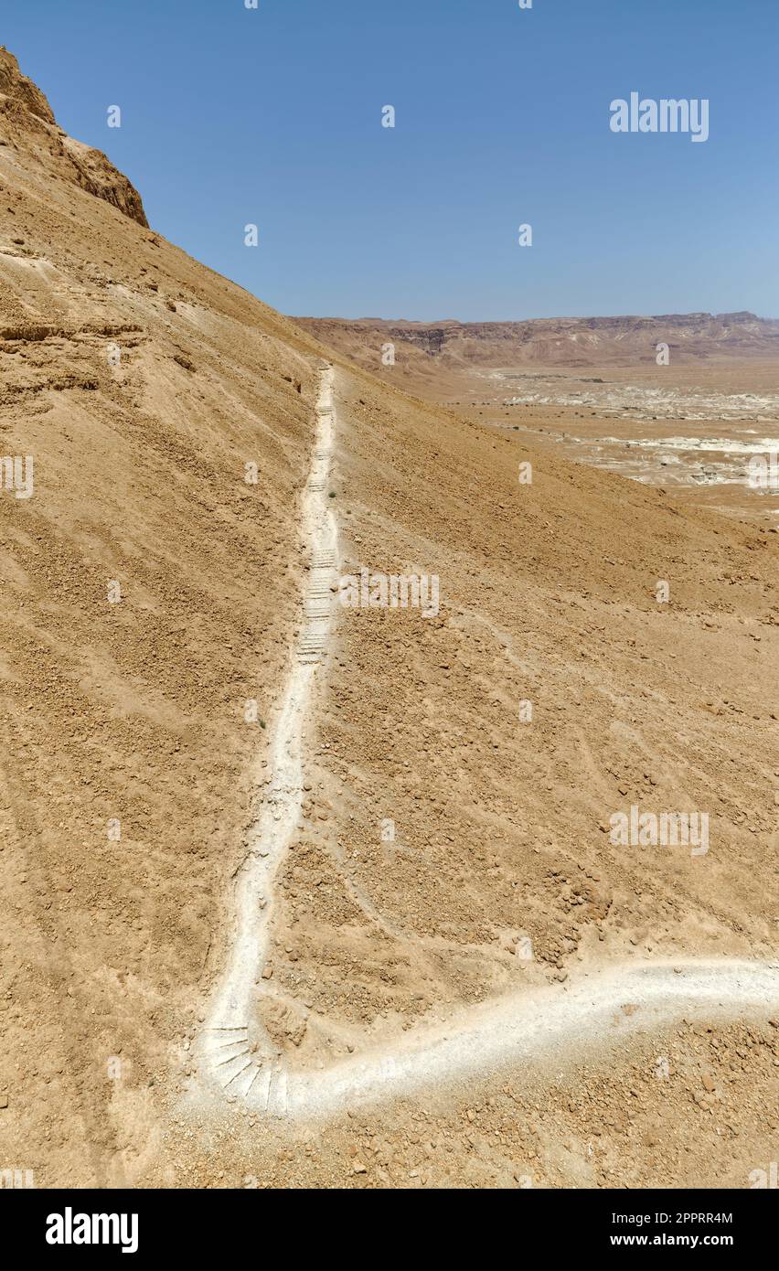 Snake path masada hi-res stock photography and images - Alamy
