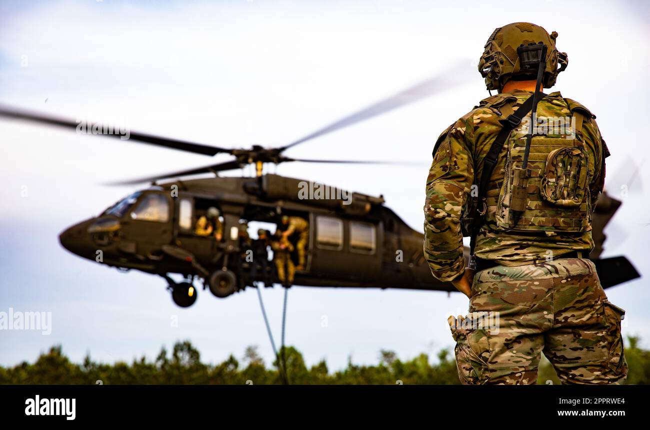 Soldiers with 2d Battalion, 20th Special Forces Group, 1st Special ...
