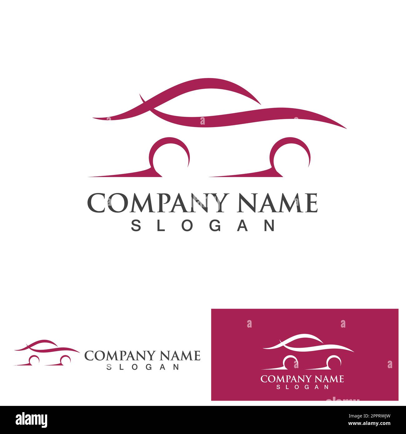 Automotive car logo and Symbol vector Stock Vector Image & Art - Alamy