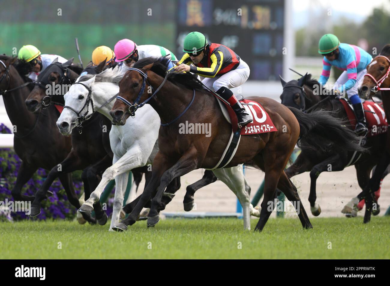 Kyoto, Japan. 23rd Apr, 2023. Schnell Meister (10) and Christophe ...