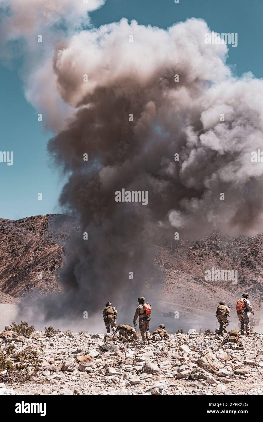 U.S. Marines with Echo Company, 2nd Battalion, 2nd Marine Regiment, 2nd ...