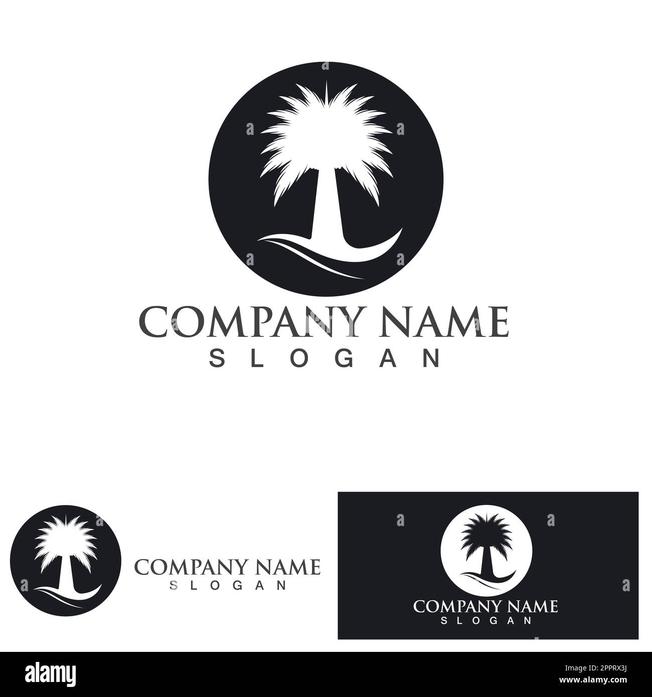Date Tree Logo Vector Illustration Template Stock Vector Image And Art