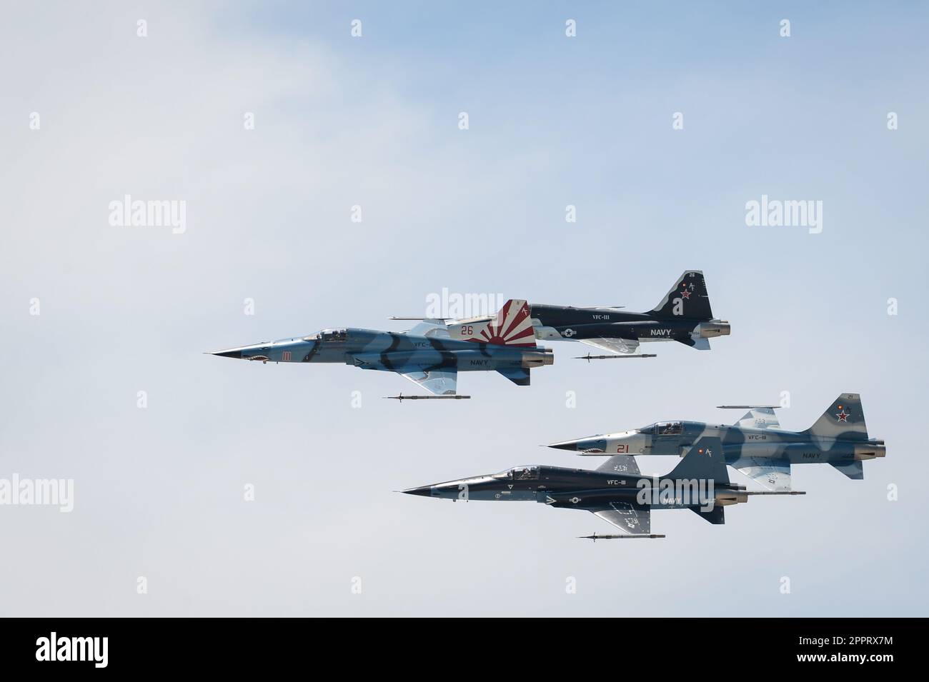 230415-N-IW125-1286 KEY WEST, Fla. (April 15, 2023) U.S. Navy F-5N IIs ...