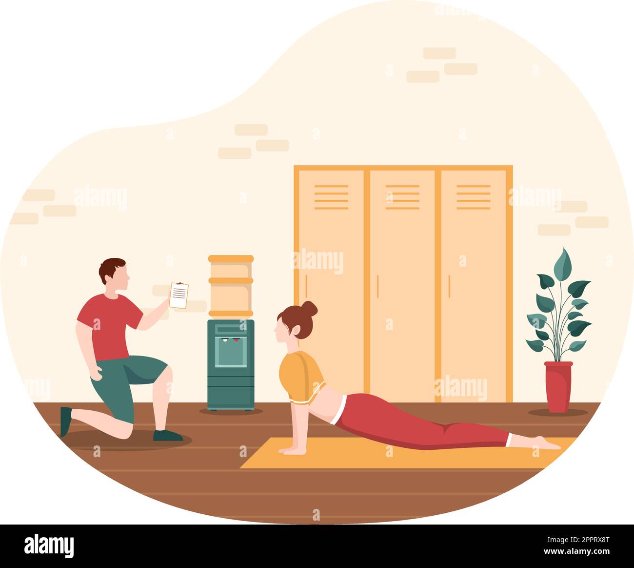 Hand weight stretch* Stock Vector Images - Alamy