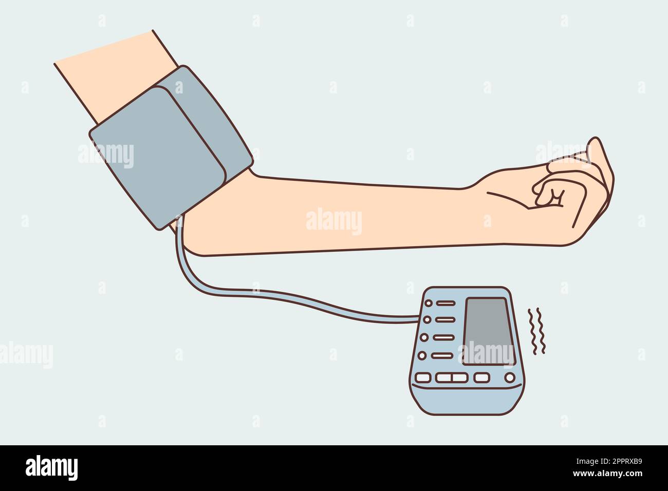 Animation Blood Pressure Cuff