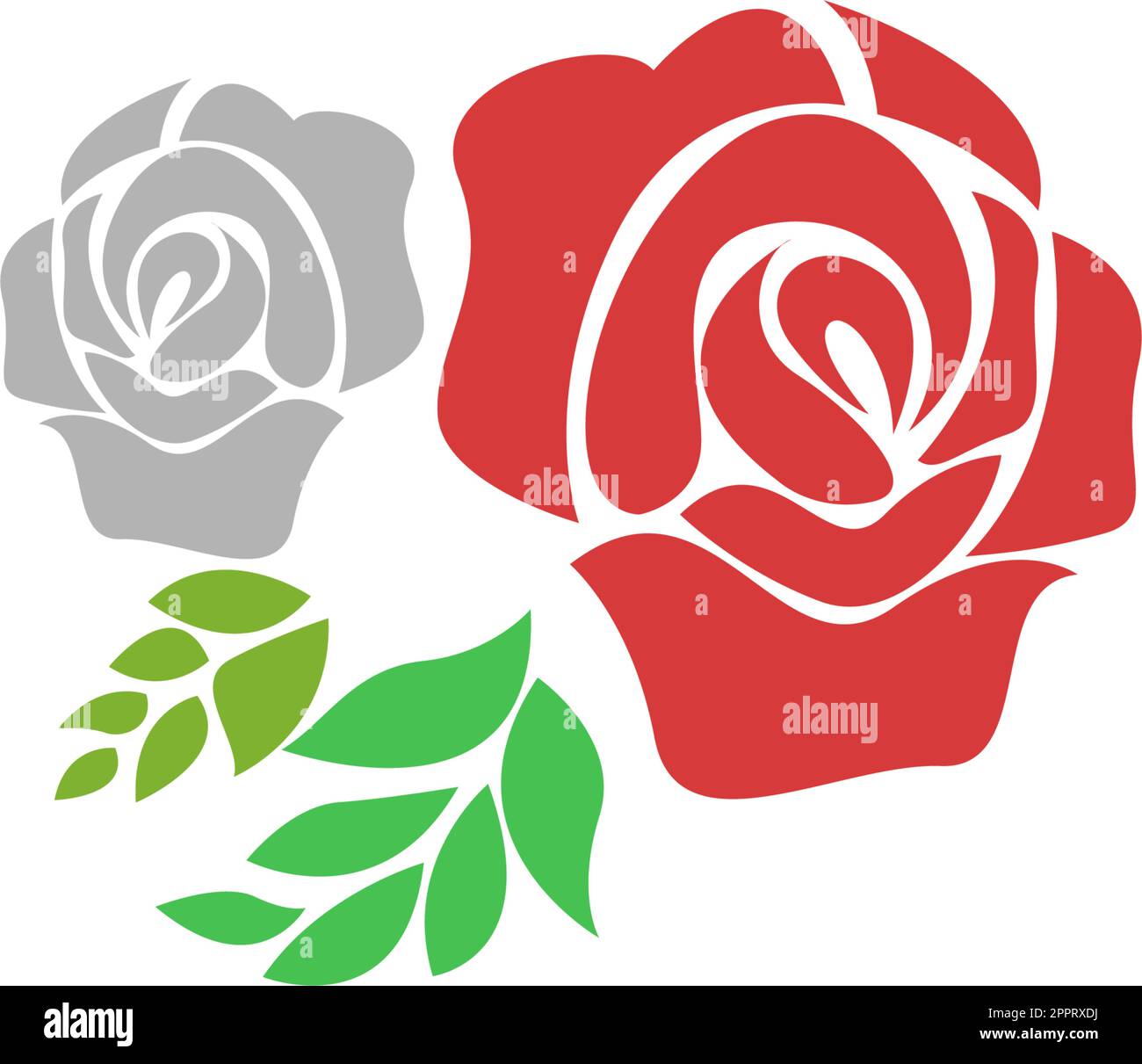 Red roses icon design illustration Stock Vector Image & Art - Alamy