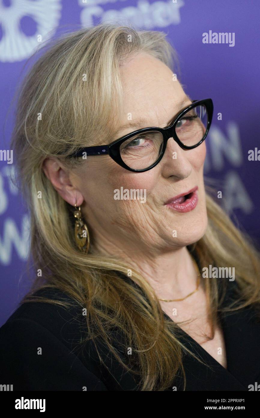 New York, NY, USA. 24th Apr, 2023. Meryl Streep at arrivals for Film at ...