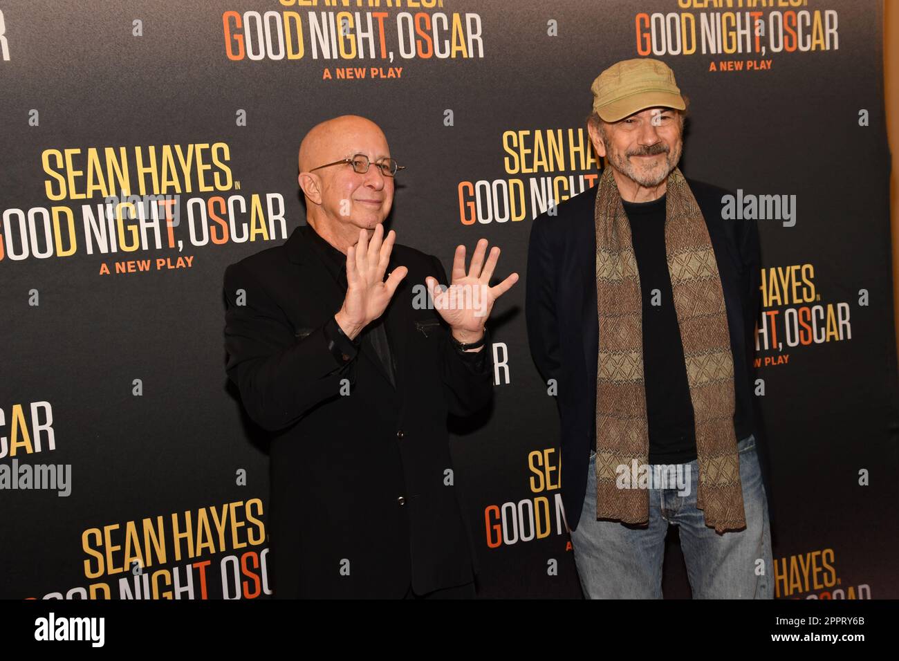 New York, USA. 24th Apr, 2023. Paul Shaffer and Russ Titelman attend ...