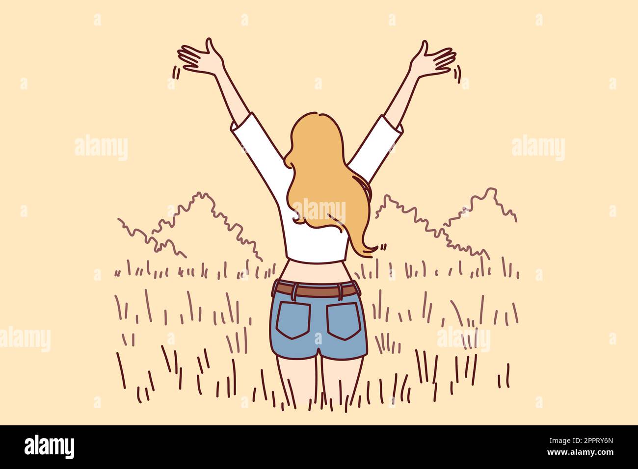 Excited lovely Stock Vector Images - Alamy