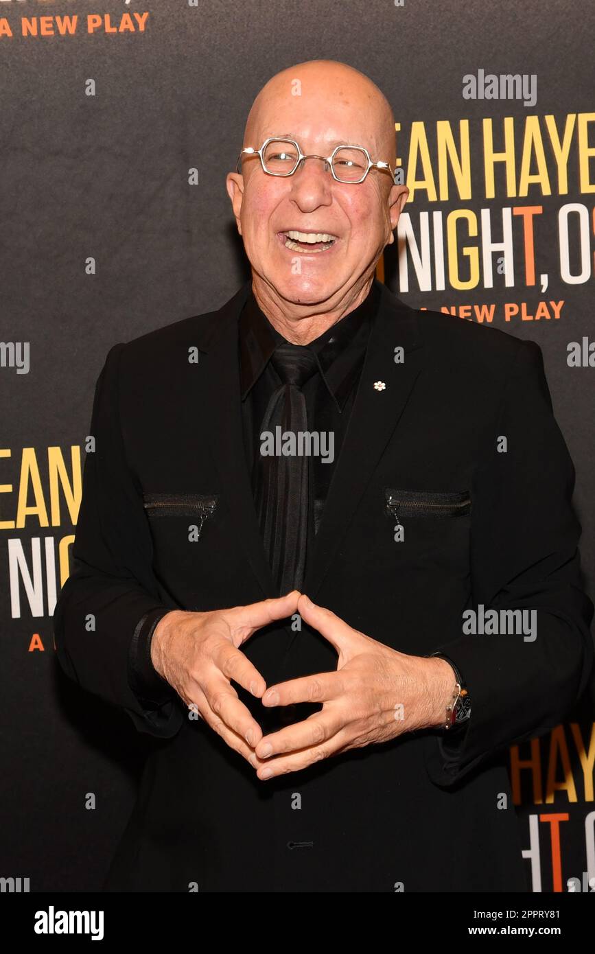 New York, USA. 24th Apr, 2023. Paul Shaffer attends the "Good Night ...