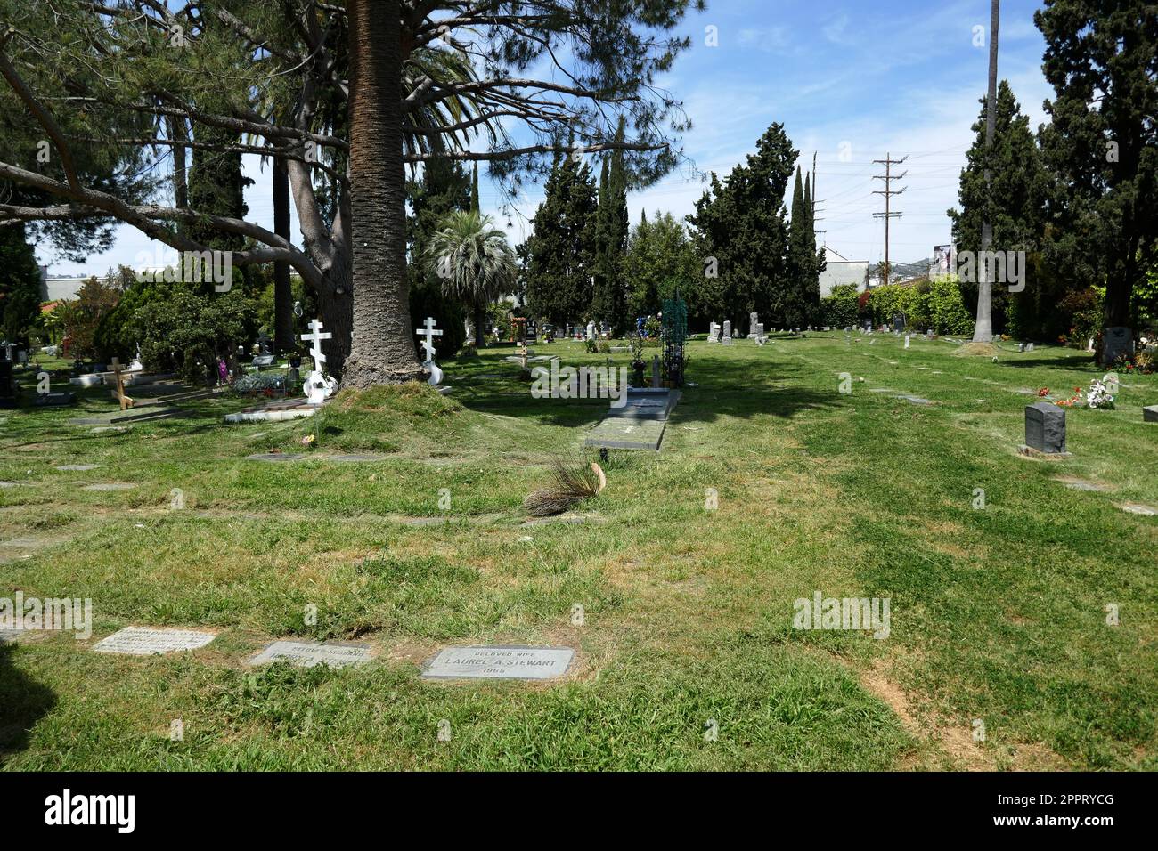 Los Angeles, California, USA 20th April 2023 Actress Barbara Pepper Grave at Hollywood Forever ...