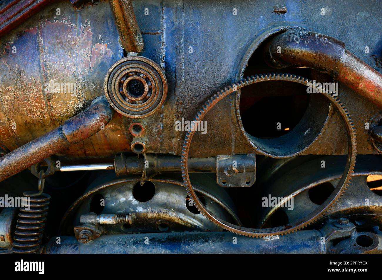 The local features of industrial equipment Stock Photo - Alamy