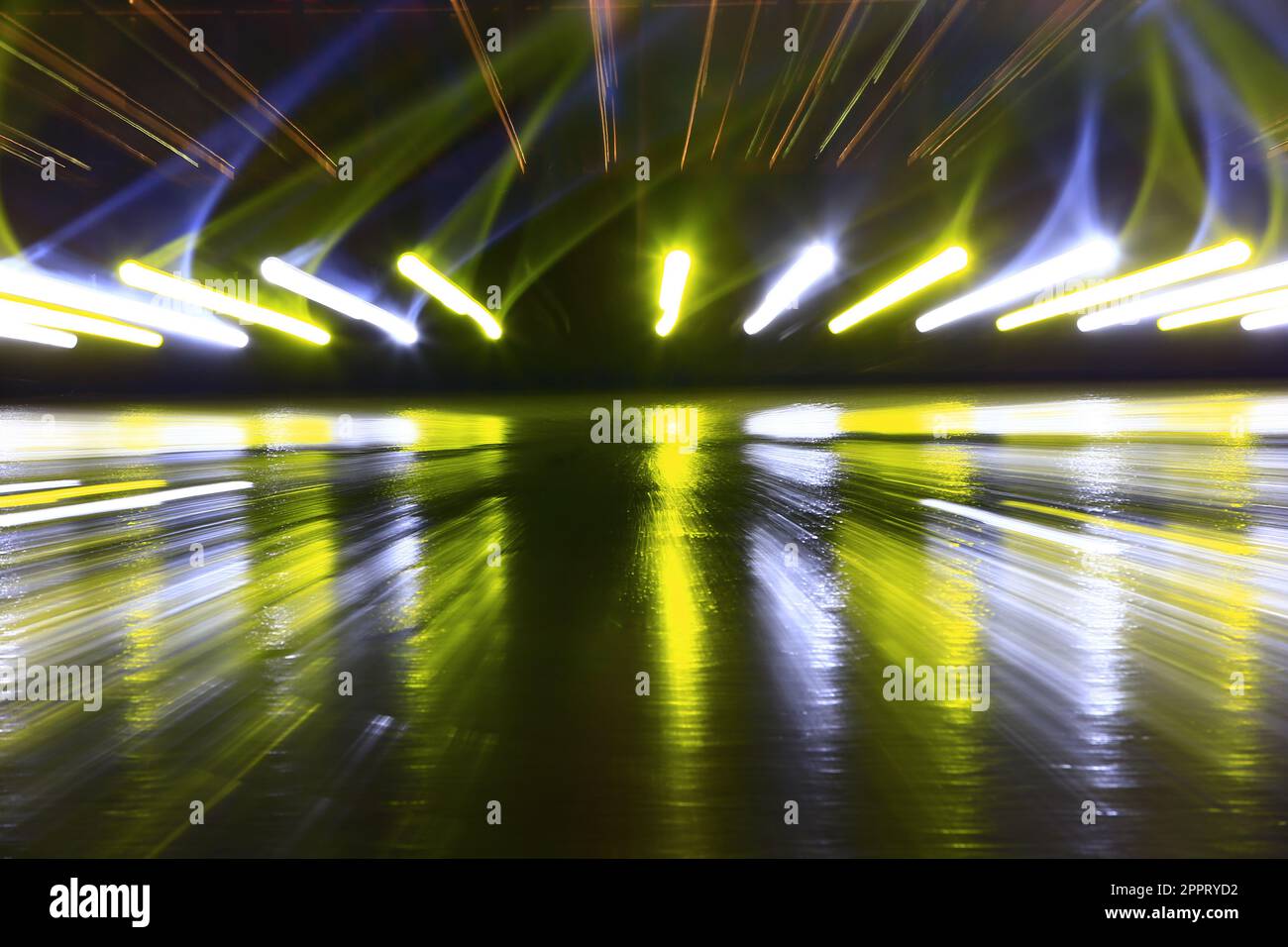 Stage lighting effect in the dark, close-up pictures Stock Photo - Alamy