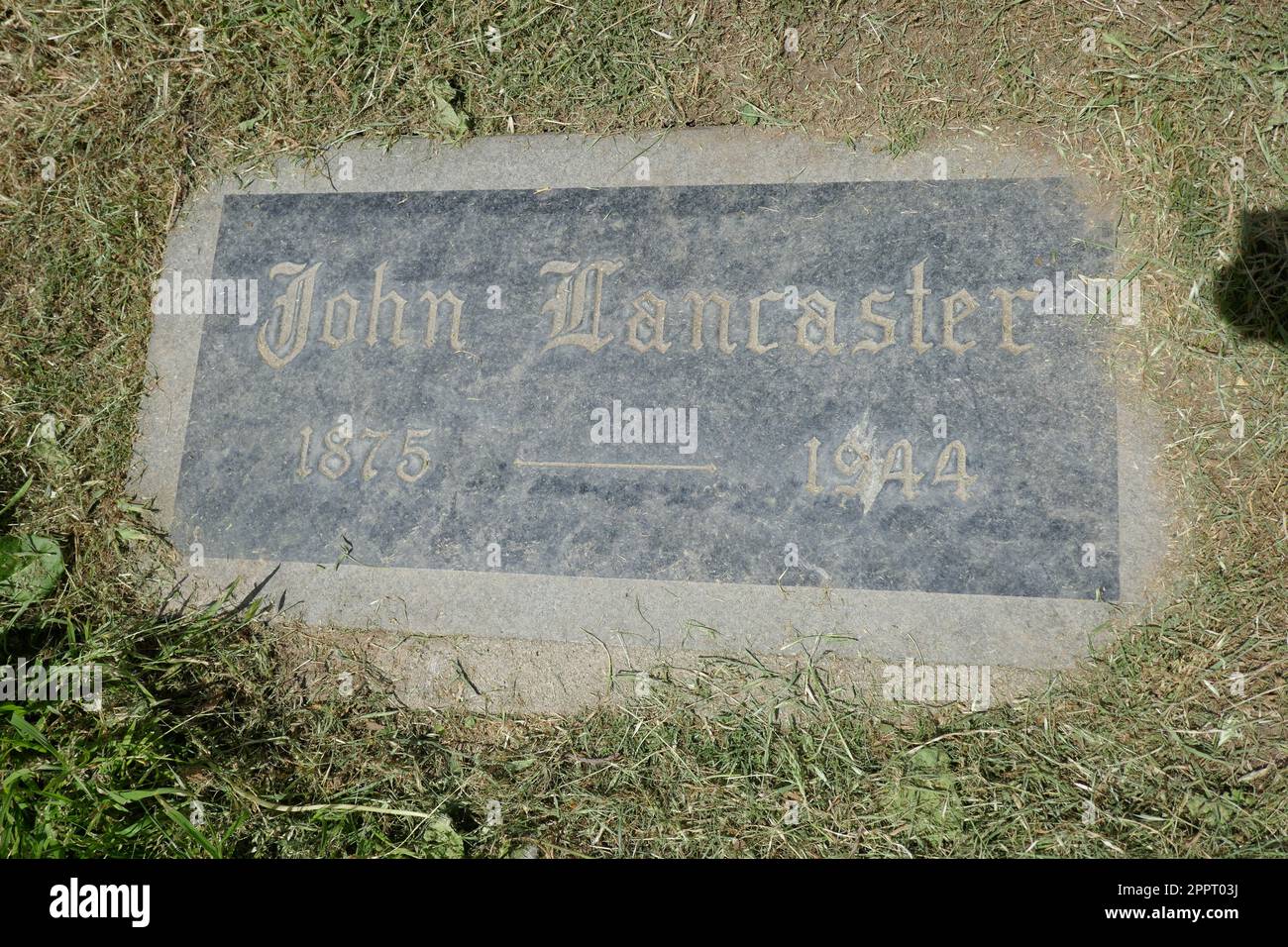 Los Angeles, California, USA 20th April 2023 Talent Agent John Lancaster Grave at Hollywood ...
