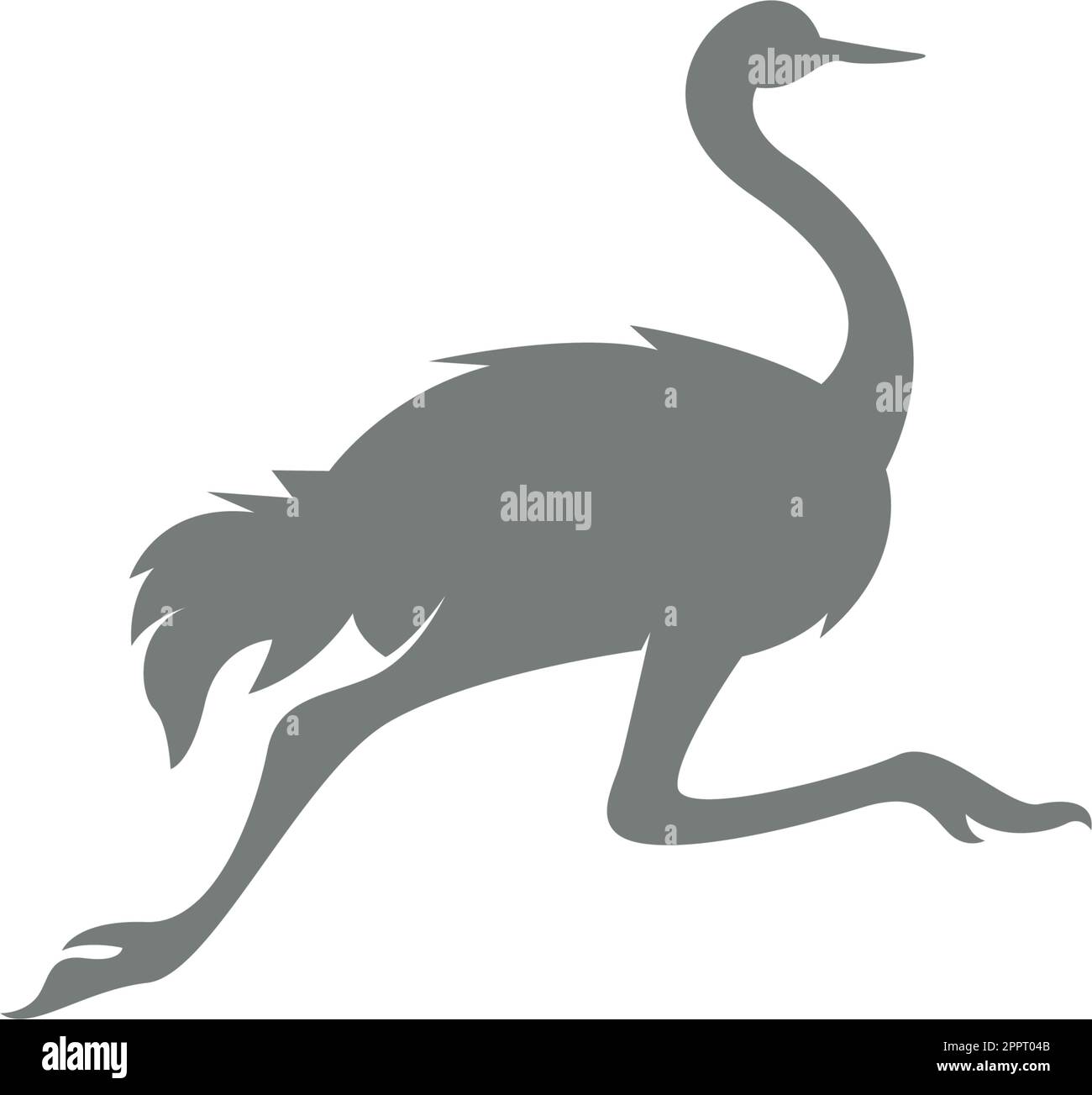 Ostrich icon logo design illustration Stock Vector Image & Art - Alamy