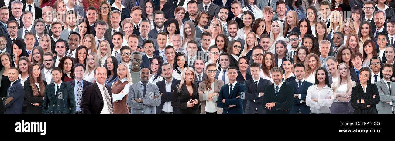Business people group collage background Stock Photo - Alamy