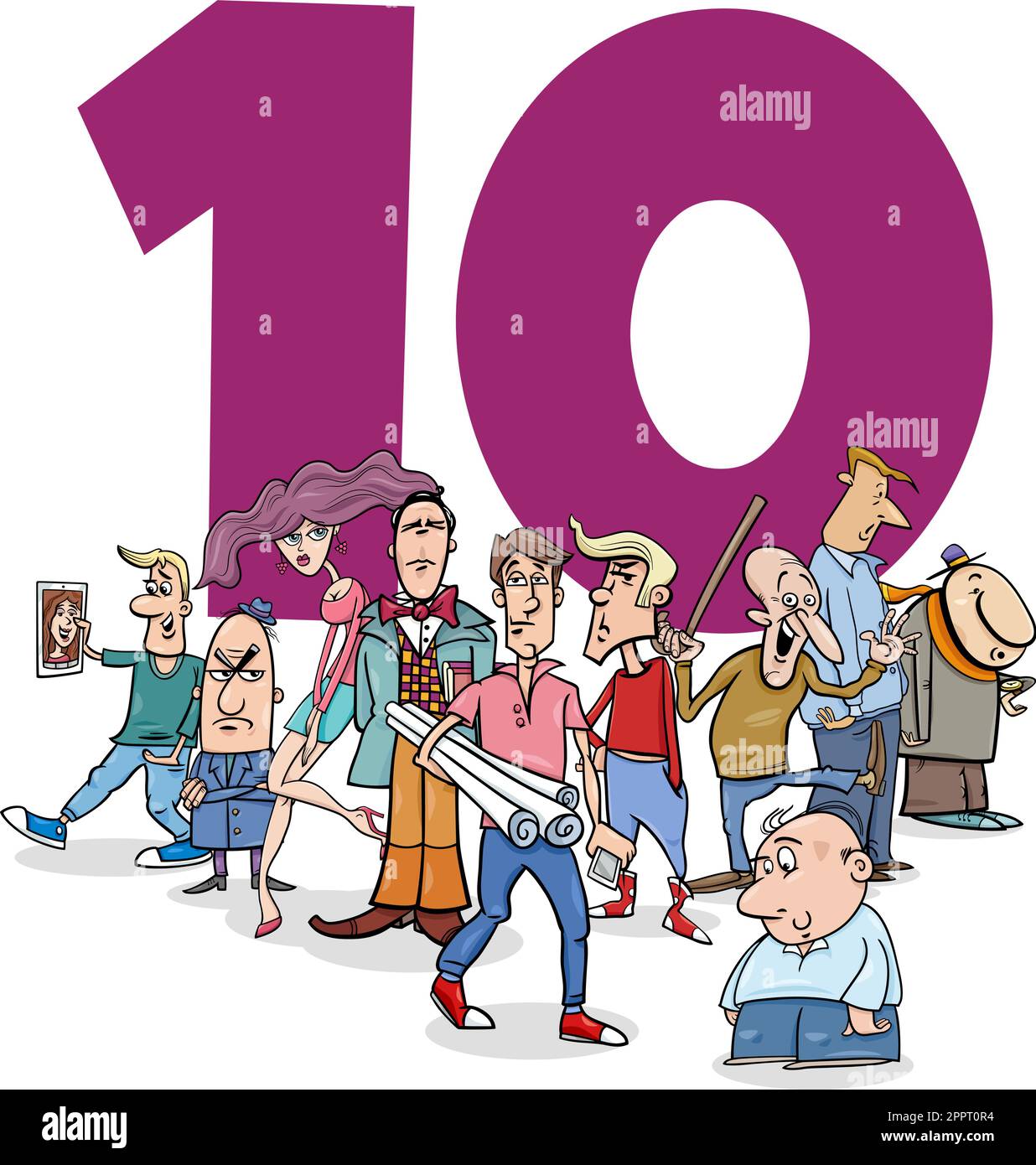 Ten characters hi-res stock photography and images - Alamy