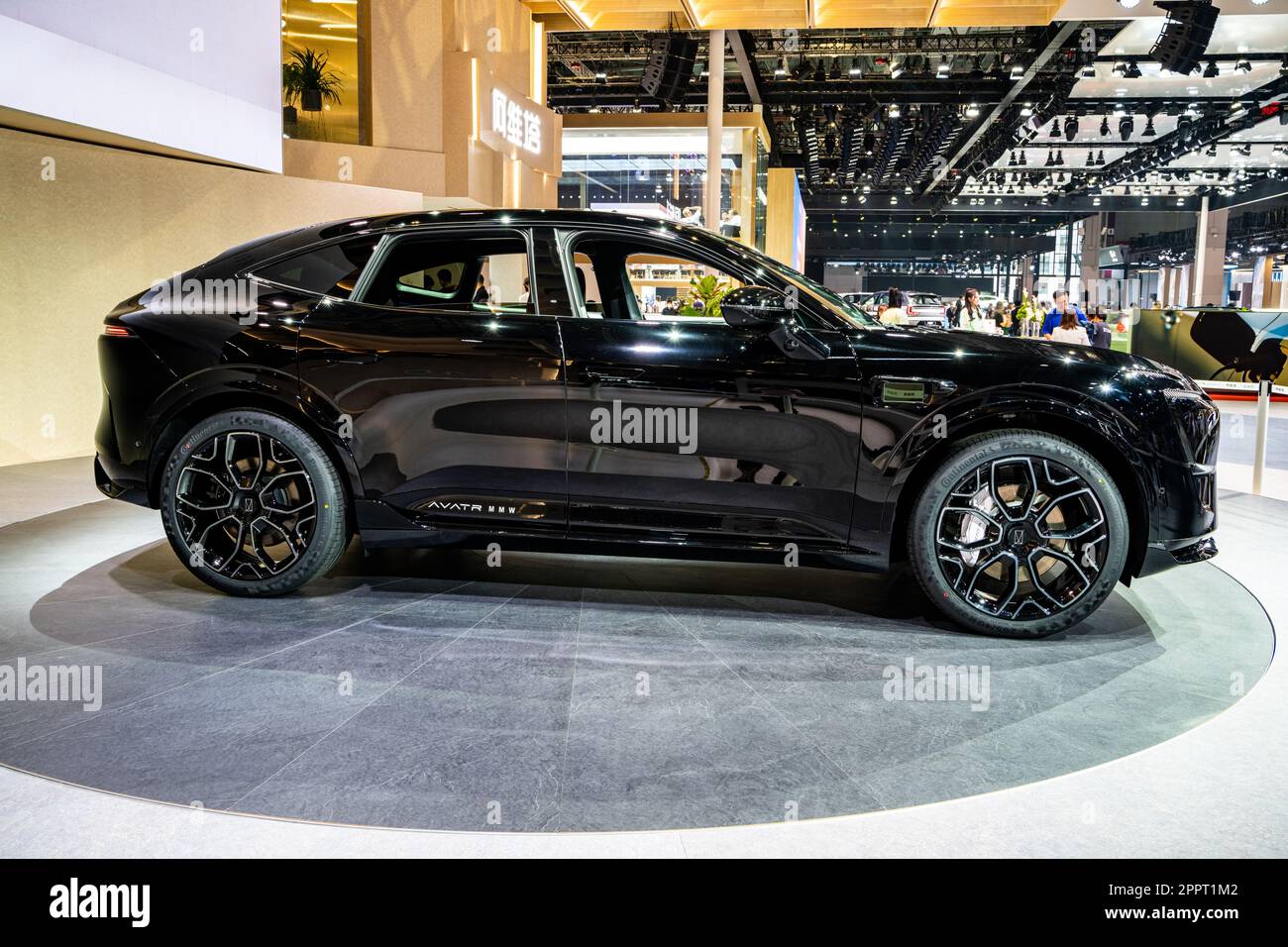 Avatr 11 MMW electric SUV on display at the 2023 Shanghai Auto Show ...