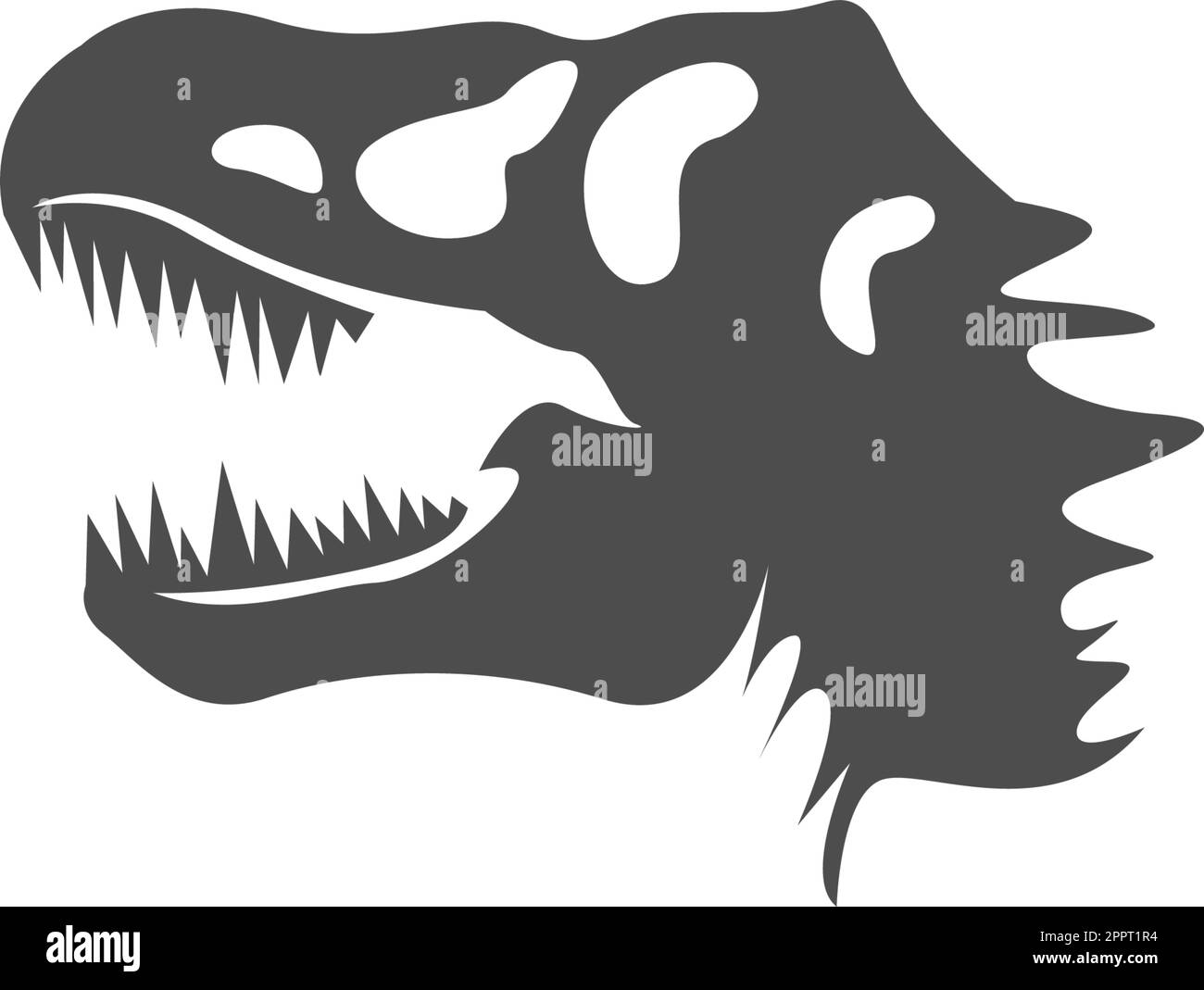 Dinosaur fossil icon design illustration Stock Vector Image & Art - Alamy