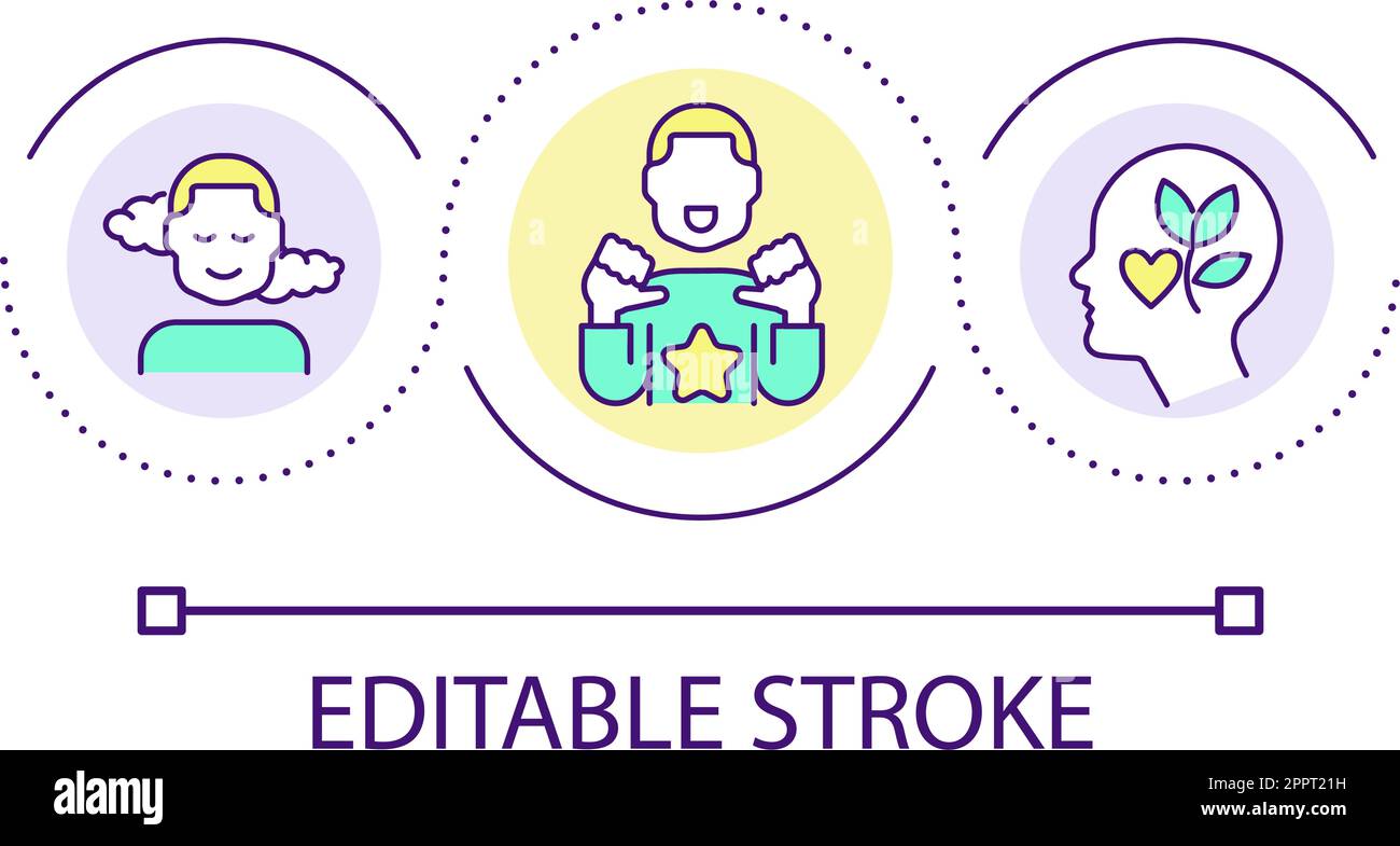 Ego circle hi-res stock photography and images - Alamy