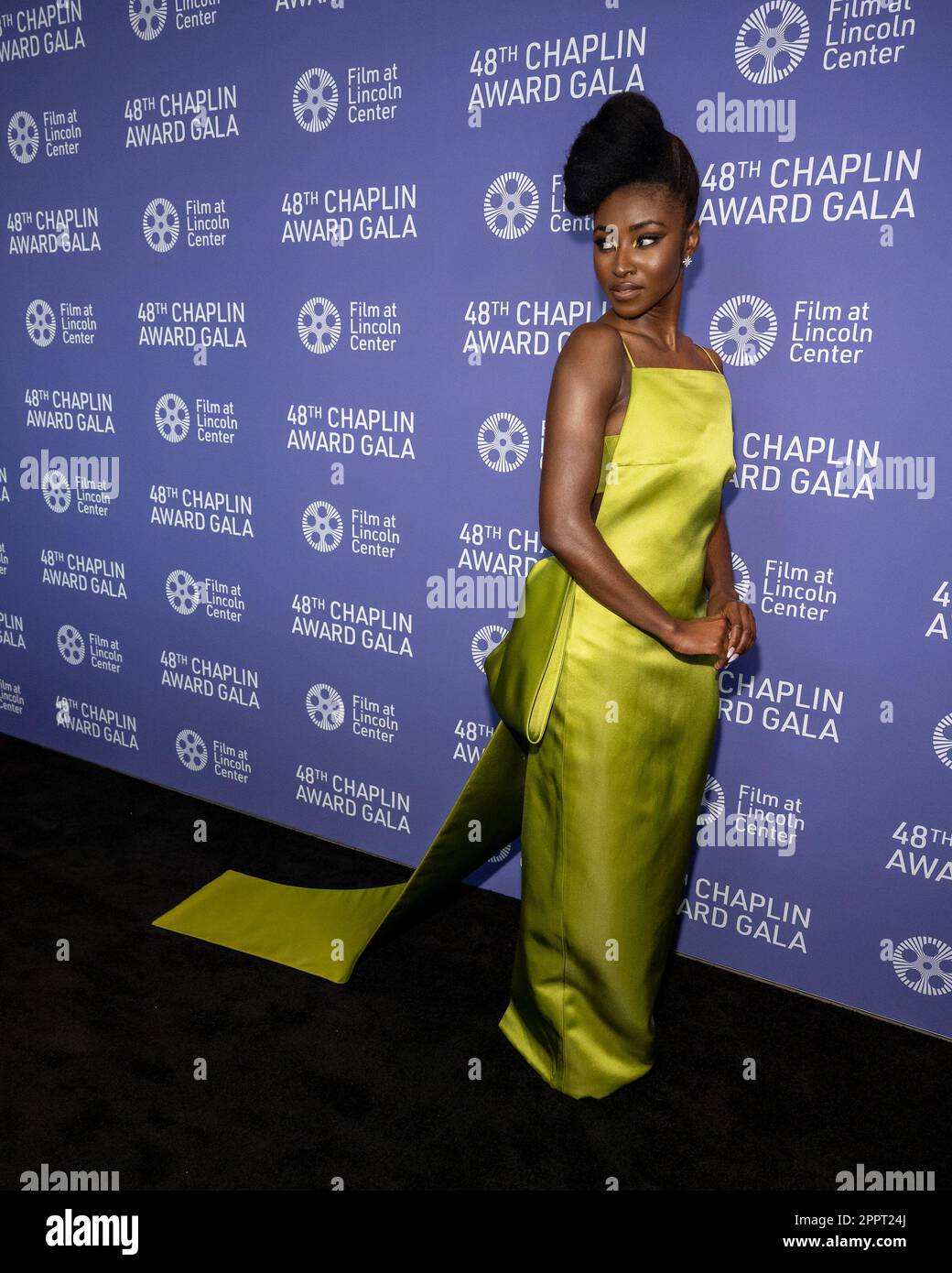 New York, United States. 24th Apr, 2023. Jayme Lawson arrives on the ...