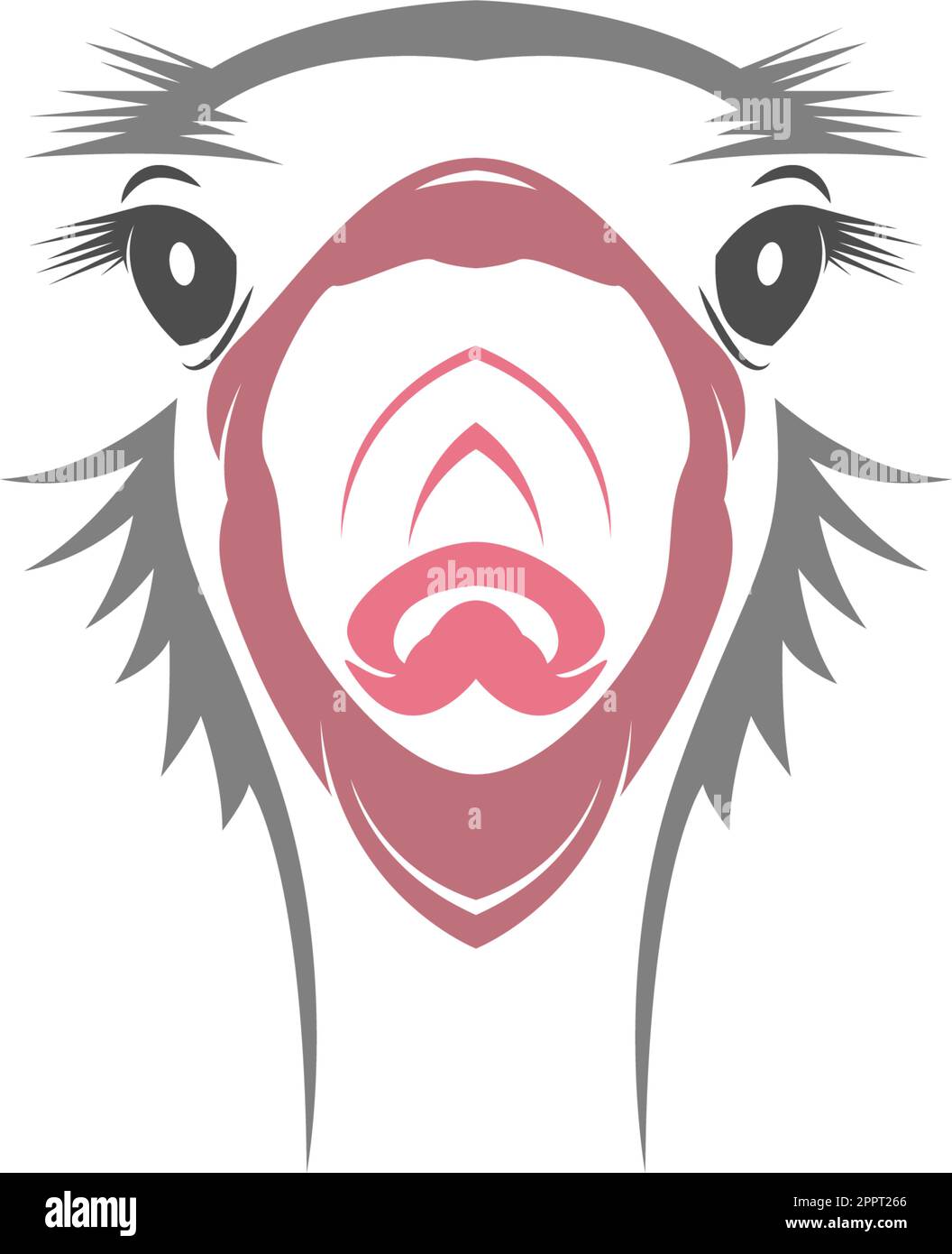 Ostrich icon logo design illustration Stock Vector Image & Art - Alamy