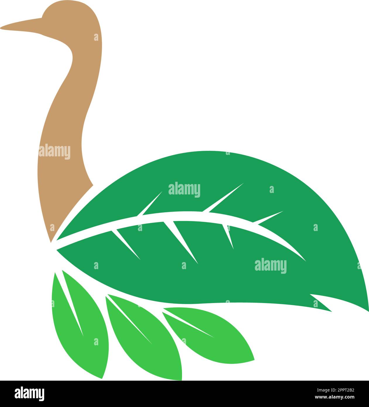 Ostrich icon logo design illustration Stock Vector Image & Art - Alamy