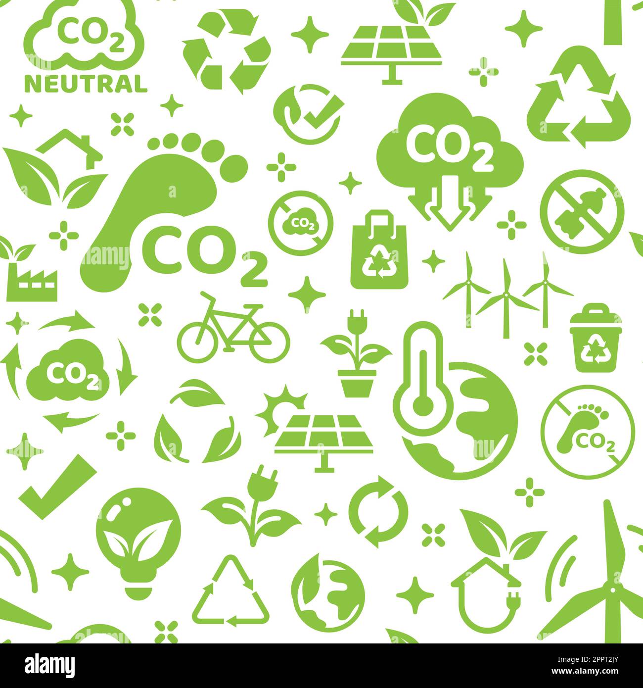 Environment and ecology seamless pattern Stock Vector Image & Art - Alamy