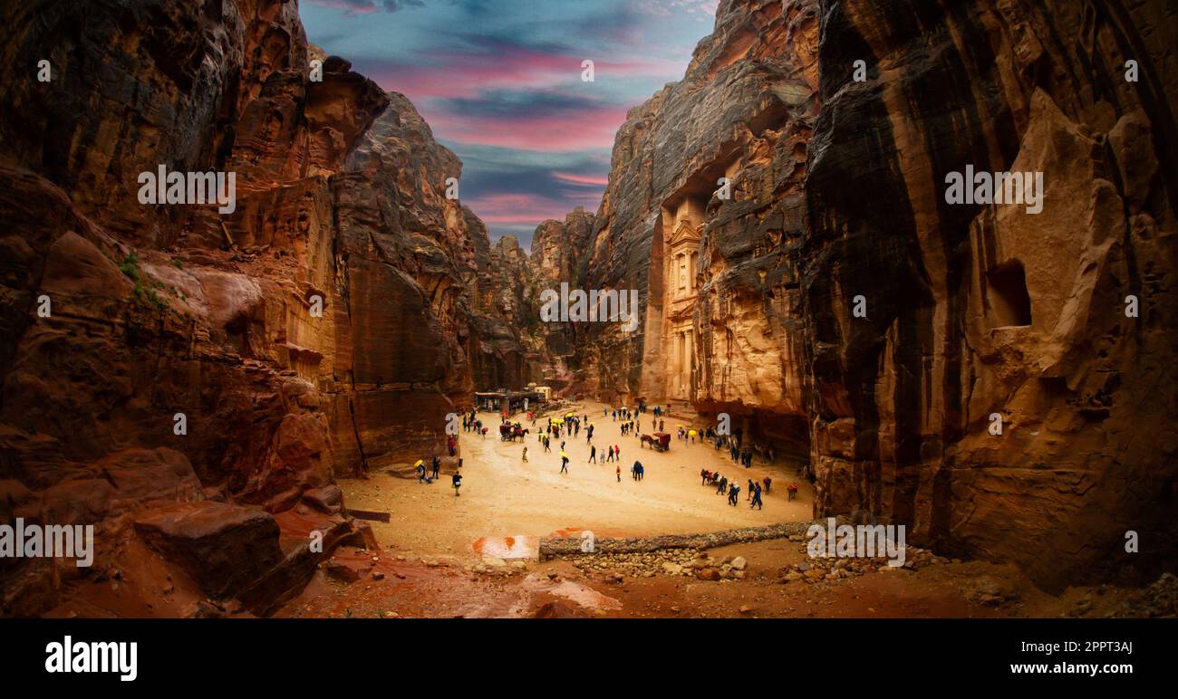 Petra JORDAN impressive architecture and historical significance, as ...