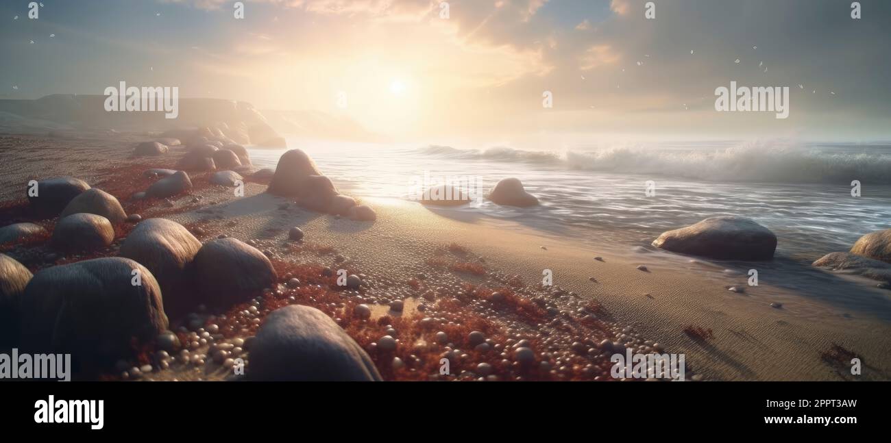 Genesis. In the beginning, God created the heavens and the earth Stock ...