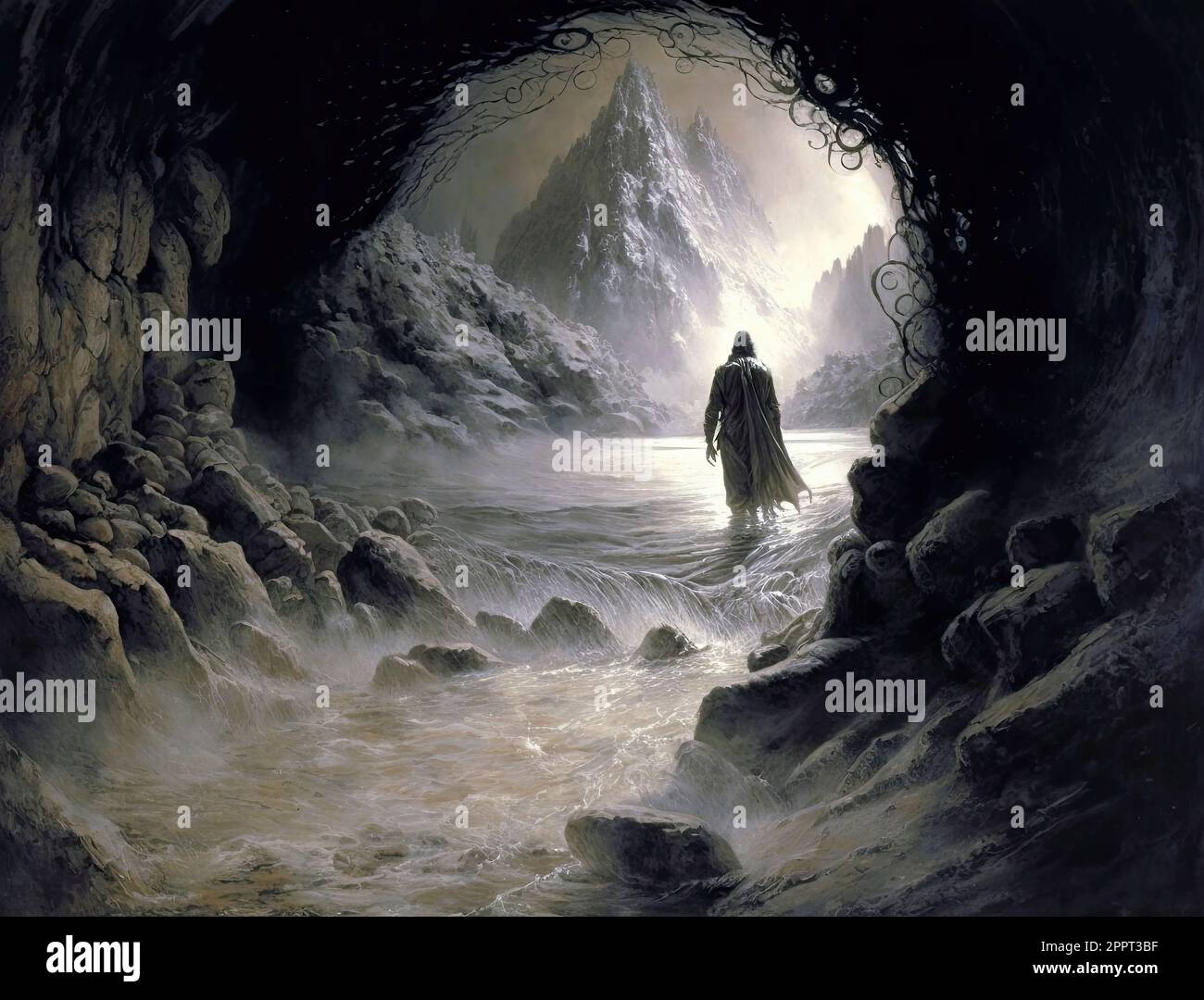 Genesis. In the beginning, God created the heavens and the earth Stock ...