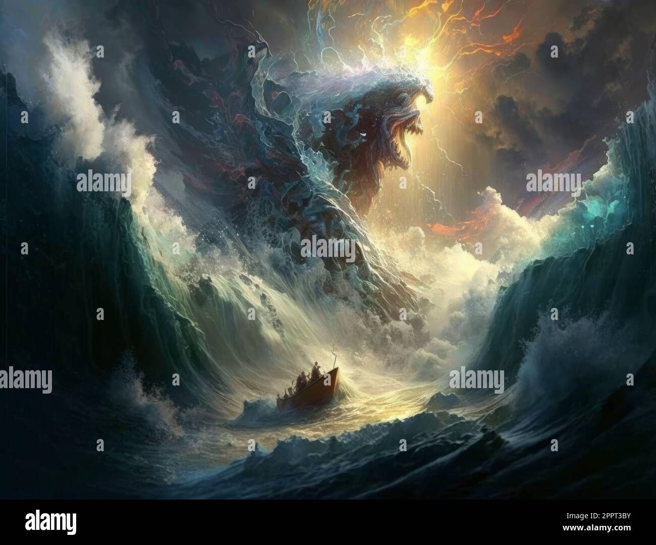 Genesis. In the beginning, God created the heavens and the earth Stock ...