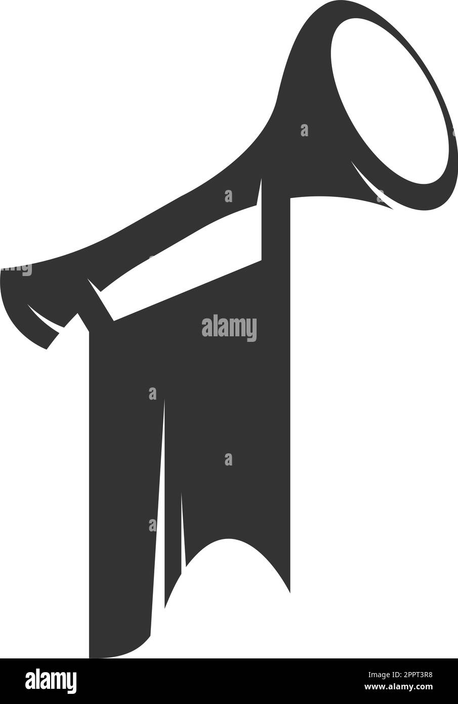 Trumpet logo icon design Stock Vector Image & Art - Alamy