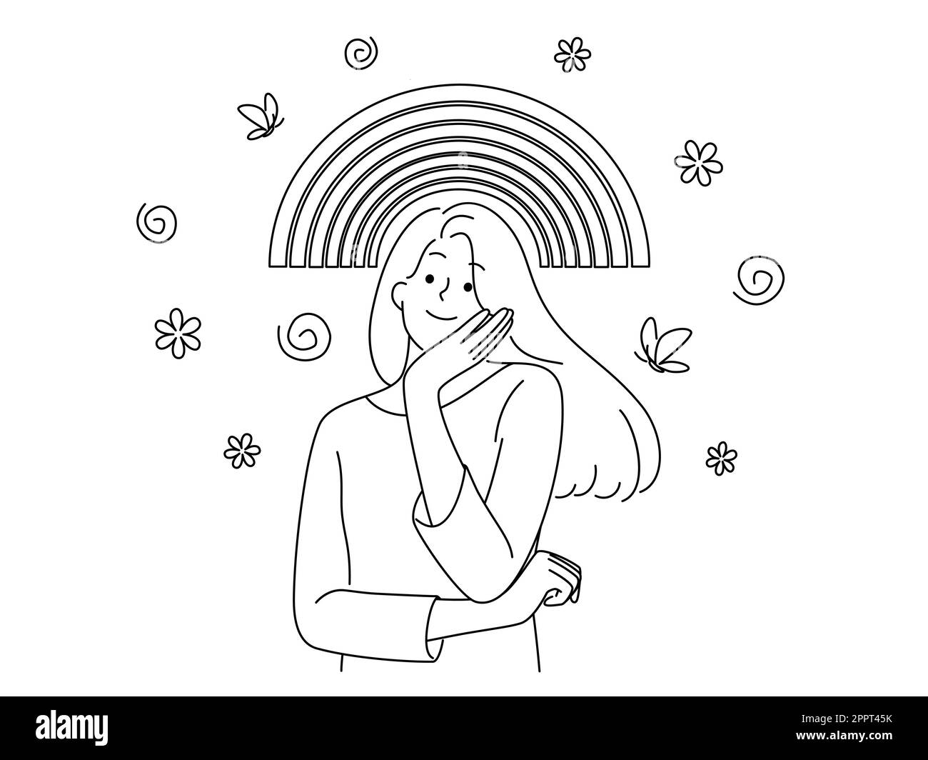 Imagine the future Stock Vector Images - Alamy